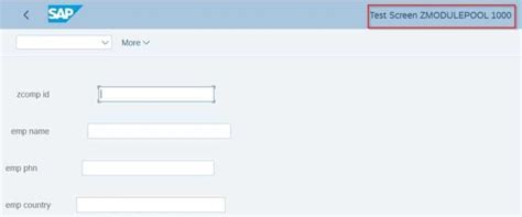 How To Create Module Pool Program In Sap