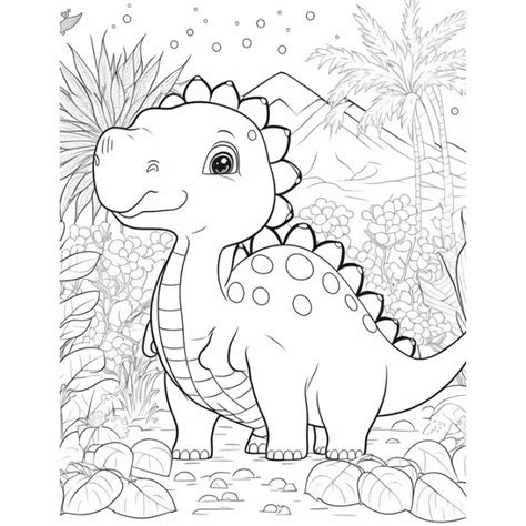 Set 30 Tranh Tô Màu Khủng Long Cực Ngầu Siêu Cute Cho Bé Sáng Tạo Kích