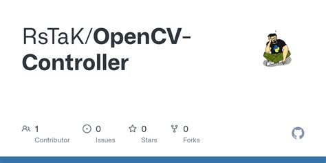 github rstak opencv controller