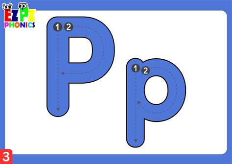 Letter P Words Phonics Flashcards With Images And Words Free Printable