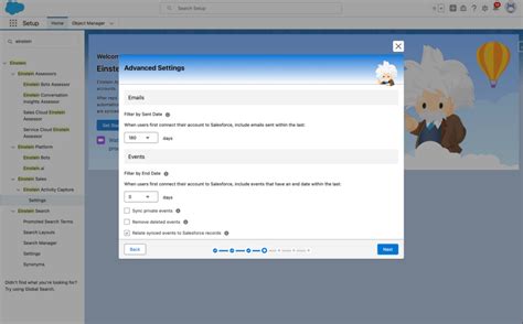 Set Up Einstein Activity Capture Guide Match My Email