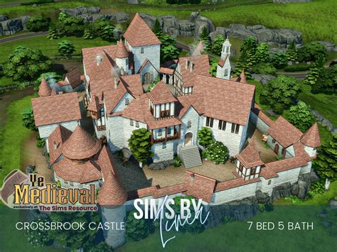 The Sims Resource Ye Medieval Crossbrook Castle
