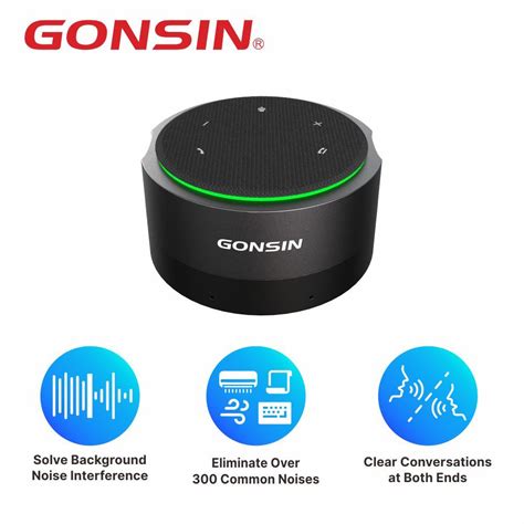 10m Distance Voice Pickup Intelligent Ai Conference Noise Reduction Array Microphone Noise