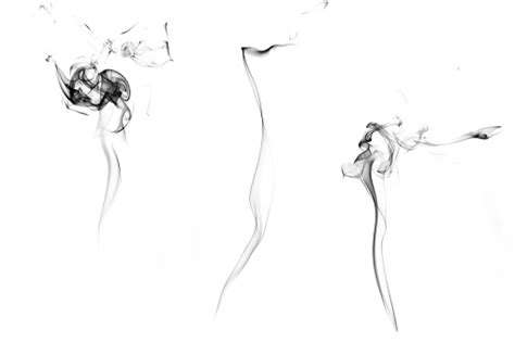 연기 증기 흰색 배경에 격리 된 검은 연기 추상안개 또는 증기 안개 구름을 흐리게합니다 오염 증기 담배 가스 드라이 아이스의 증기 흐름 0명에 대한 스톡 사진 및 기타