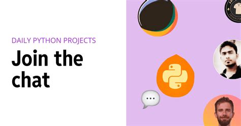 Daily Python Projects Chat