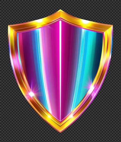 Png Shield Shape Vibrant Illustration Free Png Rawpixel
