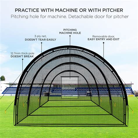 Zivplay Baseball Batting Cage Net Batting Cages For