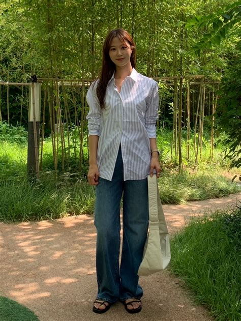 「airism코튼스트라이프t긴팔、와이드스트레이트진」의 스타일링 팁을 확인해보세요 「airism코튼스트라이프t긴팔、와이드스트레이트진」의 스타일링 팁을 확인해보세요