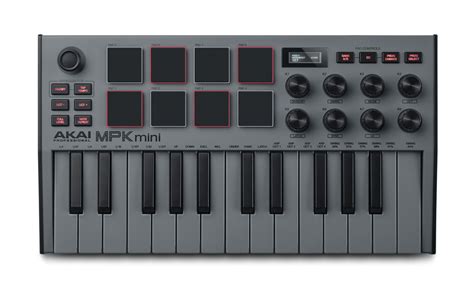 AKAI MPK Mini MK MIDI Controller Keyboard SE Gray