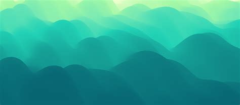 녹색 추상 적 배경입니다 파도와 현실적인 풍경 커버 디자인 템플릿 3d 벡터 그림입니다 그라데이션에 대한 스톡 벡터 아트 및 기타 이미지 Istock