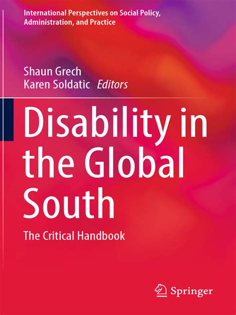 Disability In The Global South Pdf Disability Intersectionality
