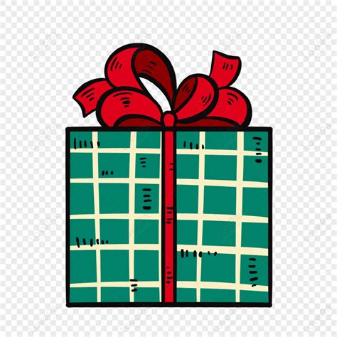 녹색 사각형 일러스트 선물 상자단순한도트겨울 Png 일러스트 무료 다운로드 Lovepik