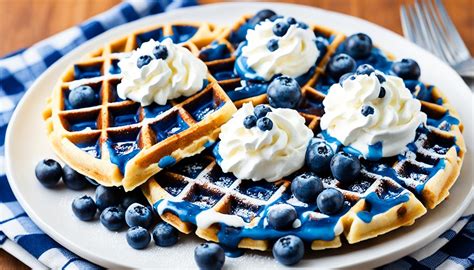 Blue Waffle Recipe Waffle Maker Center