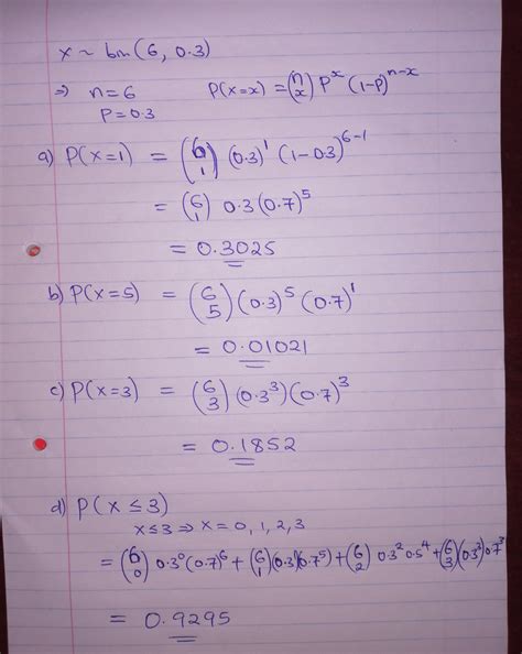 Solved Suppose A Random Variable X Arises From A Binomial