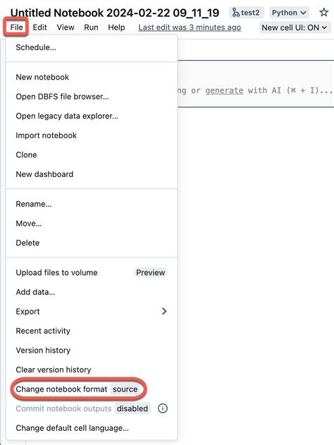 Databricks Git フォルダーでファイル資産を管理する Azure Databricks Microsoft Learn