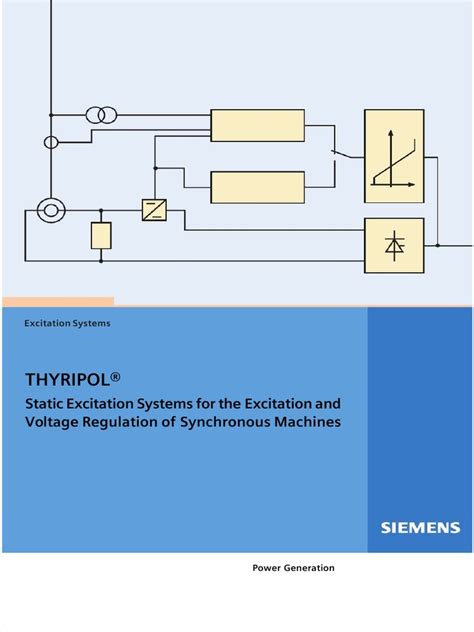 Exciter Siemens Download Free Pdf Rectifier Electric Generator