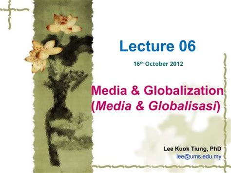 Globalization And Communication Ppt