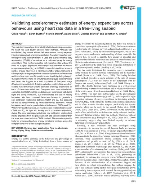 Pdf Validating Accelerometry Estimates Of Energy Expenditure Across