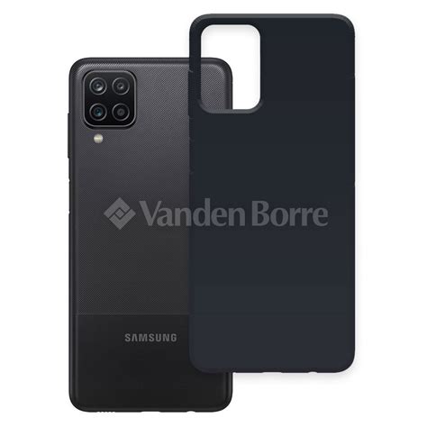 Prodebel Cover Premium Silicone Sam A12 Black Vanden Borre