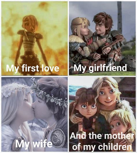 Hiccup Love Astrid How To Train Dragon How To Train Your Dragon How Train Your Dragon