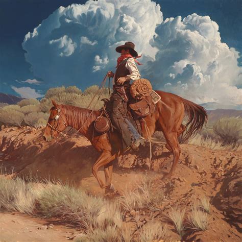 Mark Maggiori “down The Wash” 40″x40″ Contemporary Western Art West Art Western Art