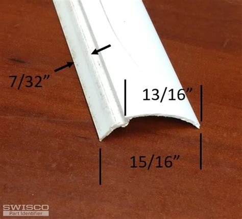 Vinyl Glazing Bead For A Thermal Brand Window