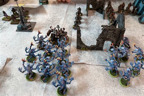 Lead Legionaries First Game Of Xenos Rampant Bronze Legion Fends Off Invasion