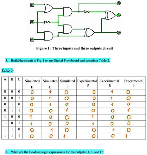 video solution just need part 6 from the truth table figure i three