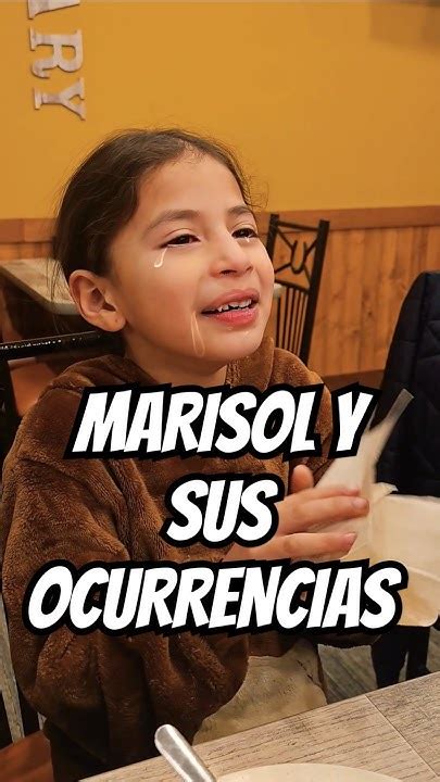 Marisol Y Sus Ocurrencias Shorts Youtube