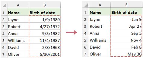 Remove Or Hide Year From Date In Excel Quick Ways