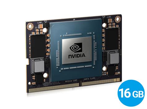 英伟达 Nvidia Jetson Xavier Nx Ai人工智能开发板 系统级模块som 带16gb Emmc Nano般大小