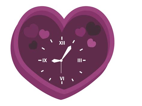 Object Clock With Love Shape 13367168 Png Object Clock With Love Shape 13367168 Png