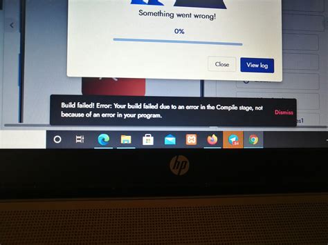 Build Failed Error Your Build Failed Due To An Error In The Compile