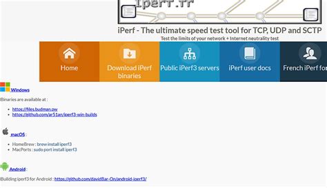 Iperf3 설치 및 네트워크 테스트 방법