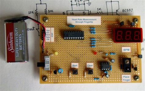 Heart Rate Measurement From Fingertip Using Pic • Tech Projects