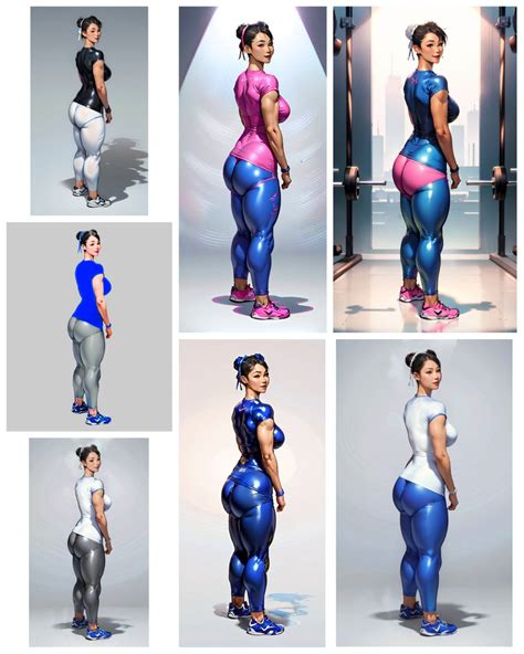 Chun Li Thicc In Gym Outfits By Kevthemisfit On Deviantart