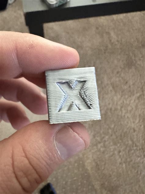 weird issue on calibration cube r crealityk1