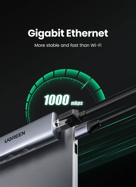 Ugreen USB Ethernet Adapter Fast And Reliable Internet Connection
