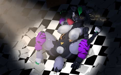 Rule 34 2d 2d Artwork 2d Artwork Animatronic Anthro Blind Breasts