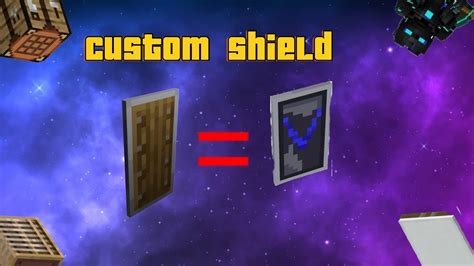 How To Make Custom Shield In Minecraft 1 20 Pe Java Bedrock Tutorial Youtube