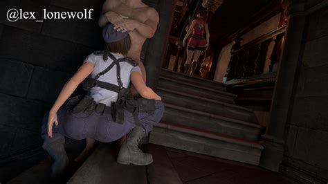 Rule 34 3d Alexfrazer Capcom Claire Redfield Clothing Deep Blowjob