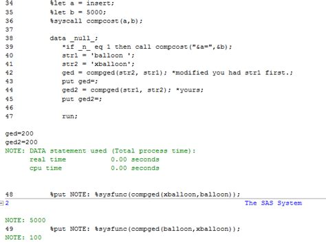 Need Help With Syscall Compcost Sas Support Communities