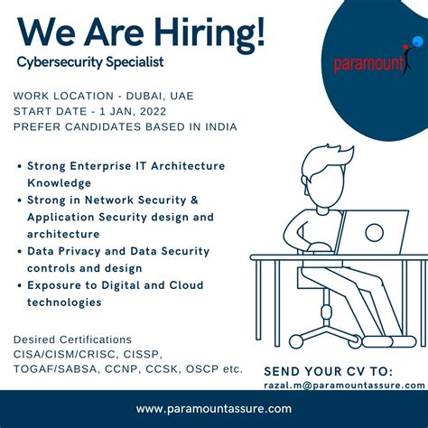 Hiring Hiringalert Cybersecurityjobs Ashish Pradhan