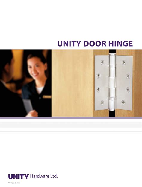 Door Hinge To EN Grade Grade UNITY Hardware Ltd