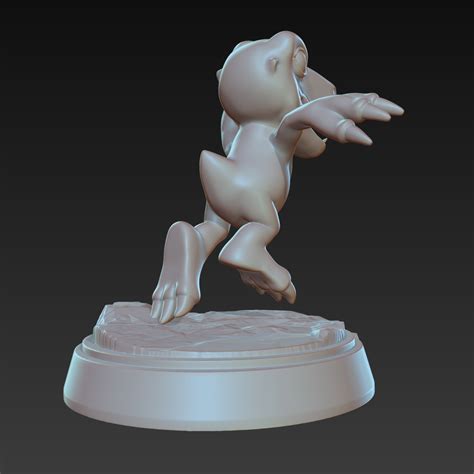 Stl File Agumon Digimon Model・3d Print Object To Download・cults