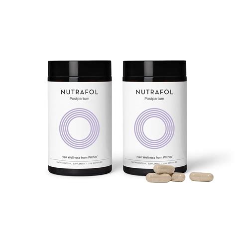 Nutrafol Postpartum Supplement For Hair Growth With