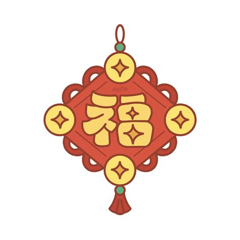 原创｜新年小元素简笔画🧧天才怡 站酷zcool