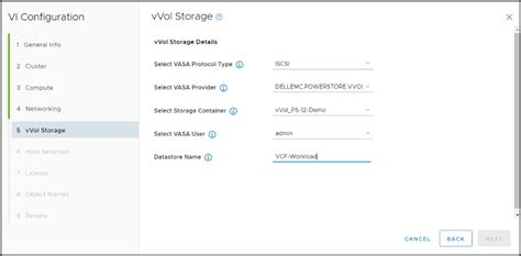 Deploying Vmware Cloud Foundation Workload Domains With Powerstore Systems Dell Technologies