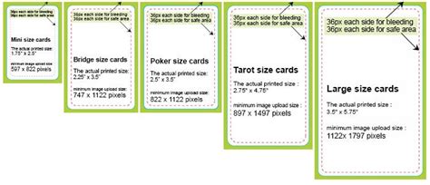 Deck Of Cards Measurement