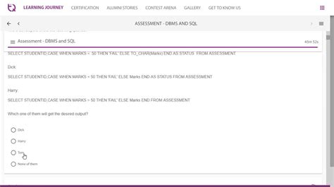 InfyTQ DBMS And SQL Assignments Assessment Solutions YouTube